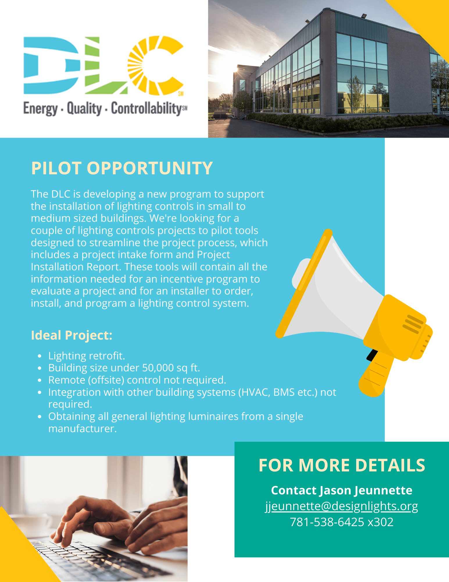 Pilot Opportunity: Networked Lighting Controls for Small and Medium ...