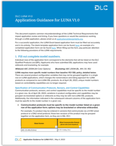 Technical Requirements Resources - DesignLights