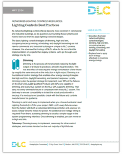 Lighting Controls Best Practices - DesignLights